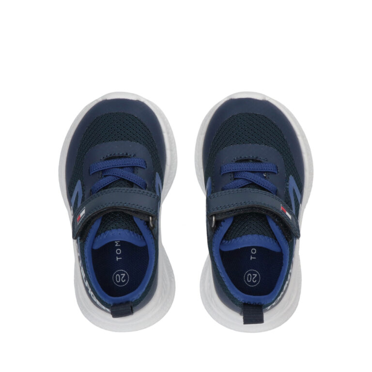 TOMMY JEANS LOW CUT LACE-UP/VELCRO SNEAKER ΒΡΕΦΙΚΑ BLUE/ROYAL ...