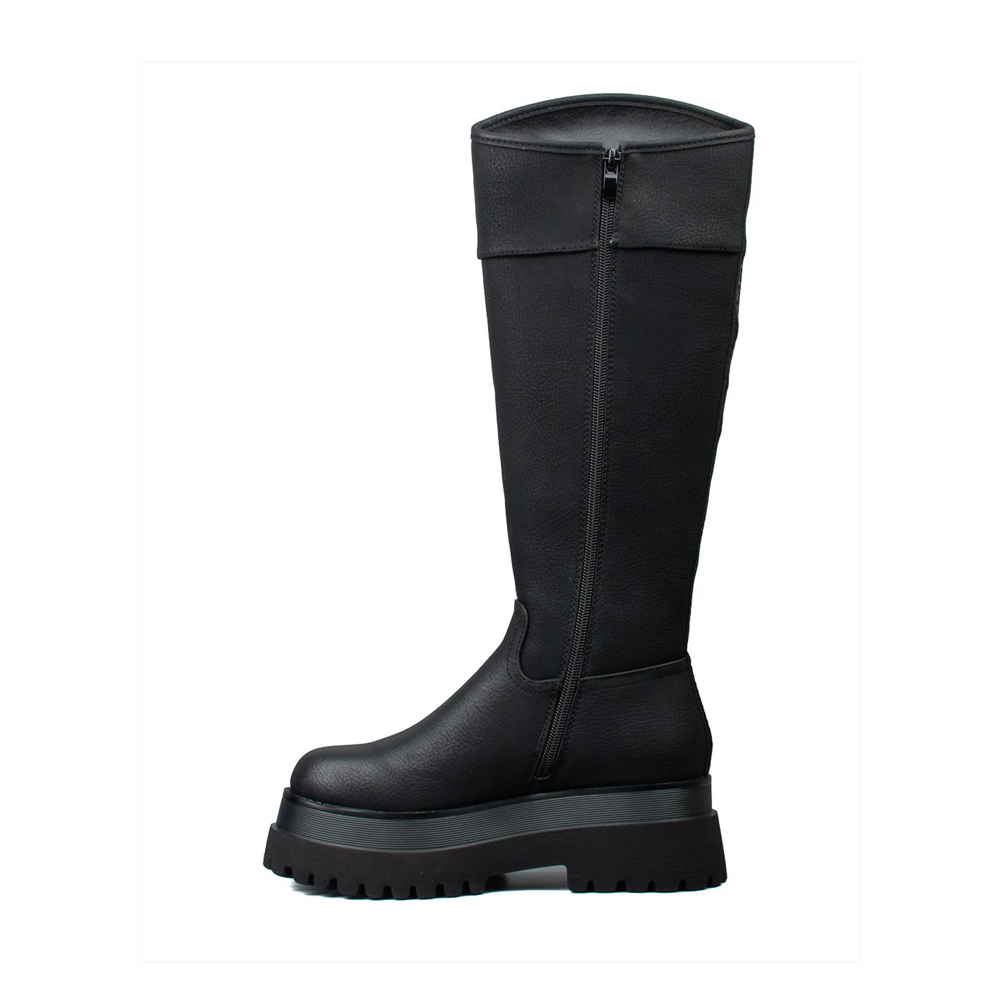 REPLAY ΜΠΟΤΑ ANY TRADE BLACK WOMENS SHOES - Raptopoulos Stores